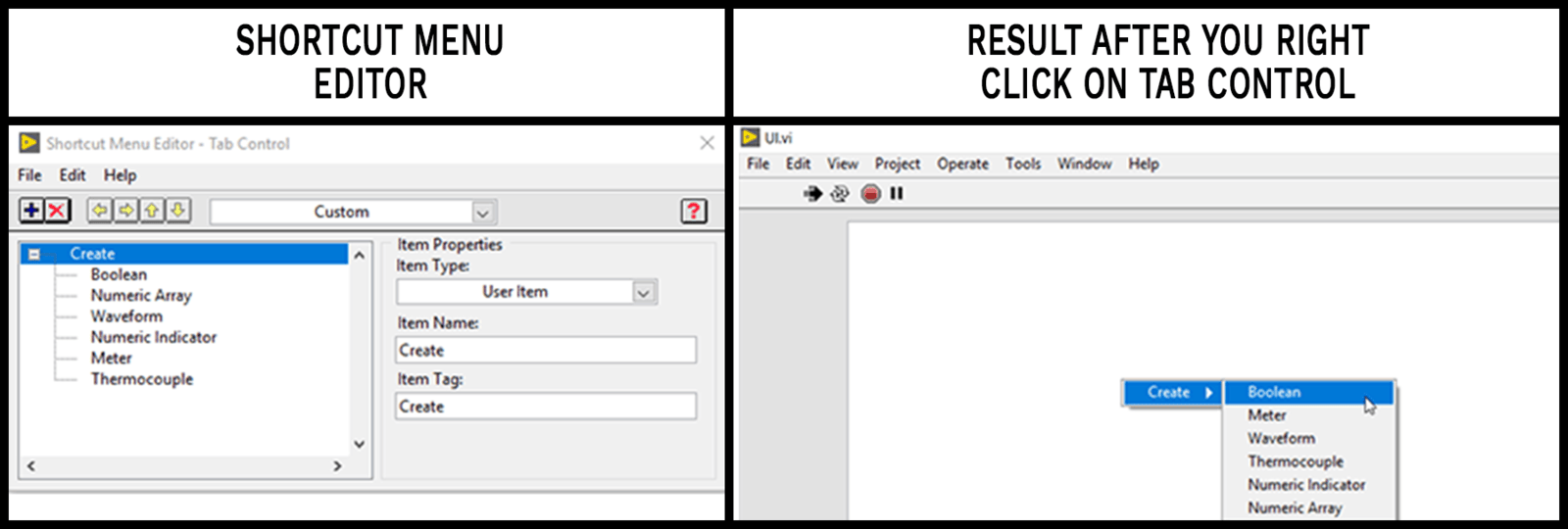 How To Create An Object Oriented Dynamic User Interface In Labview Dmc Inc